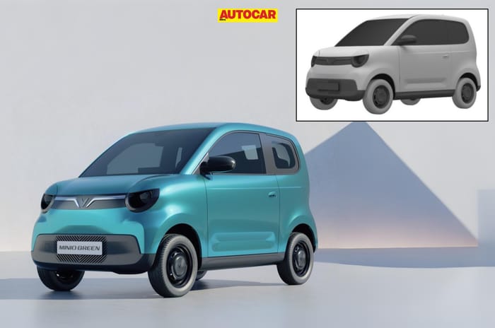 Vinfast Minio Green compact EV design patent filed in India | Autocar India