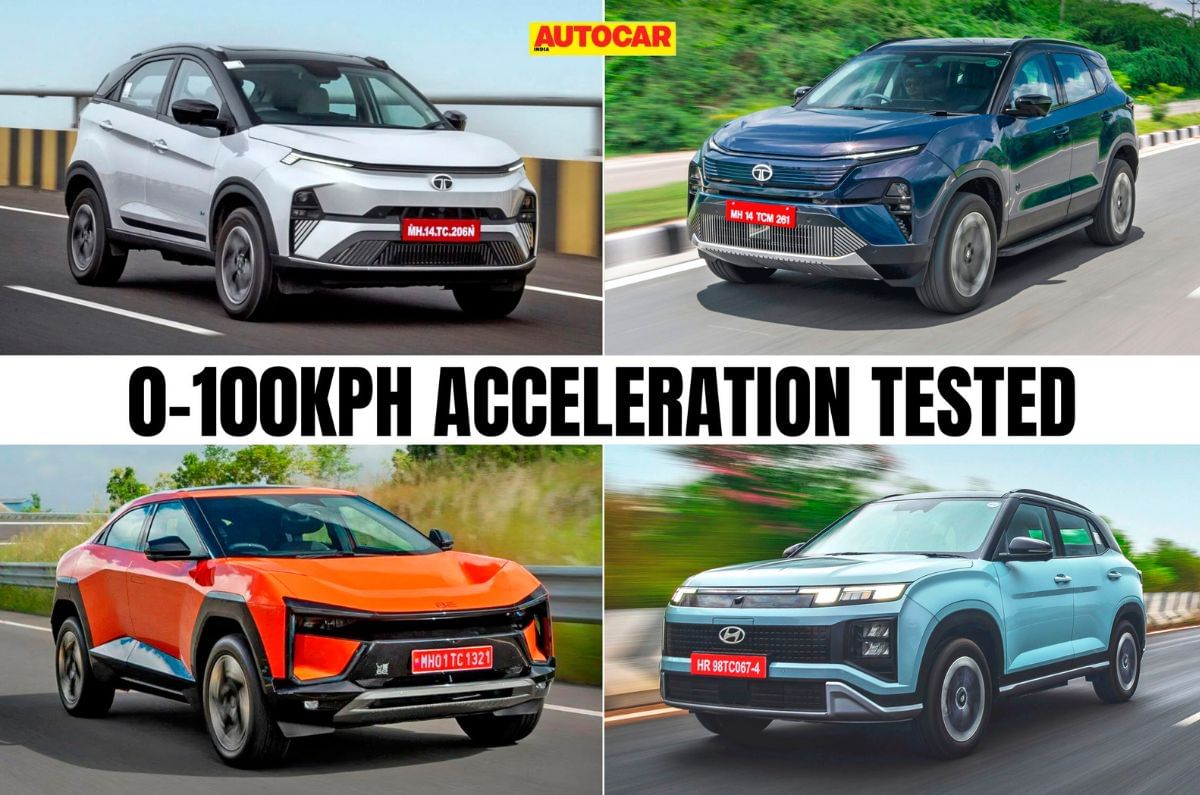Quickest EVs under Rs 35 lakh as tested with 0-100kph acceleration ...