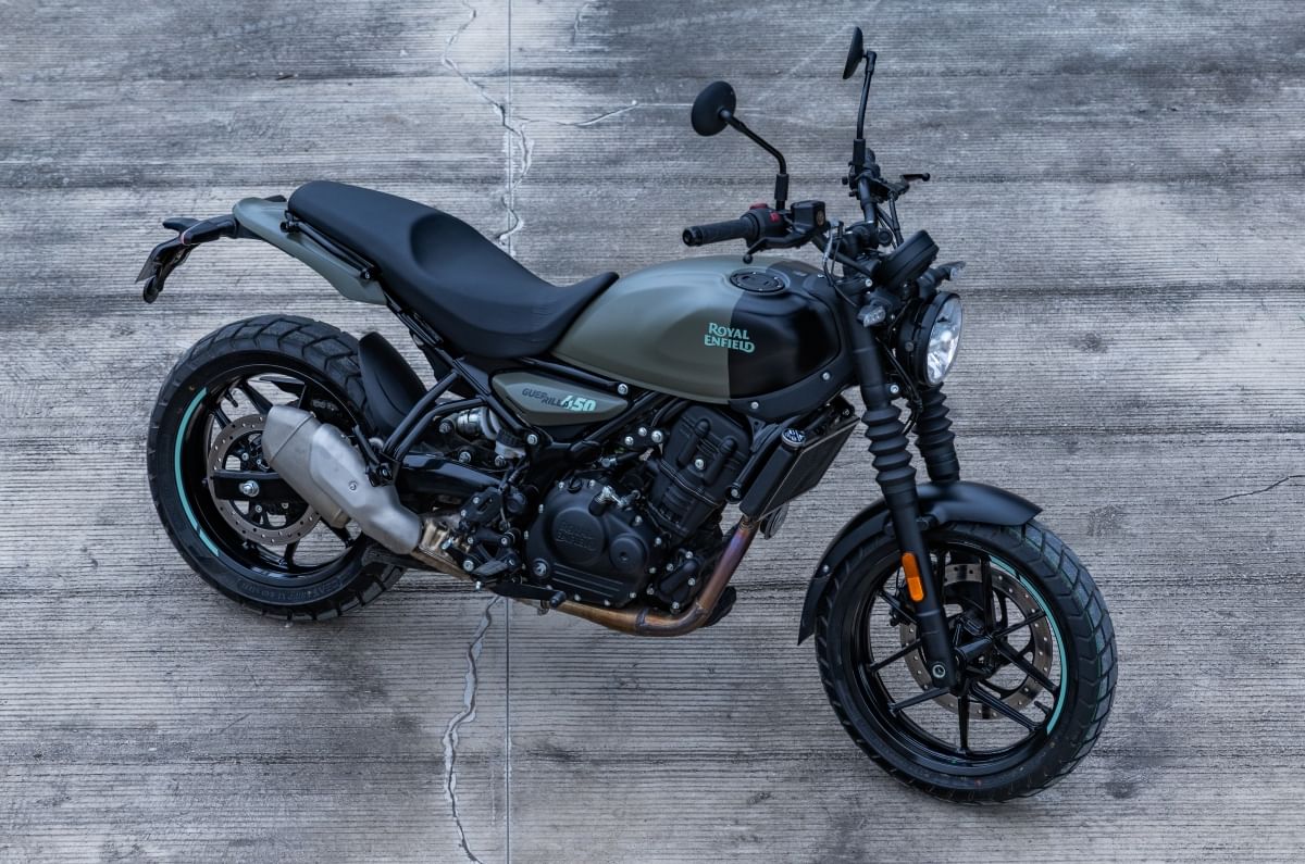 Royal Enfield Guerrilla 450 Shadow Ash colour launched | Autocar India