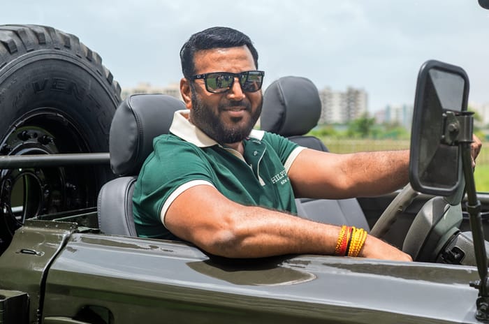 Kia KM450 army truck driven | Autocar India