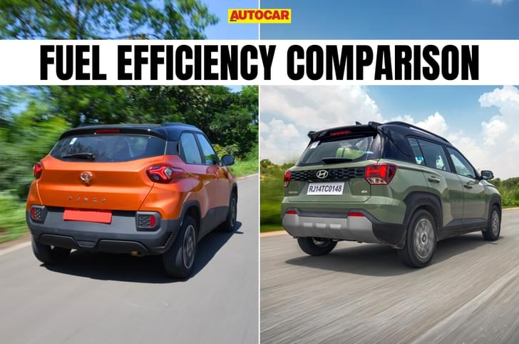 Tata Punch vs Hyundai Exter real world efficiency compared - Introduction | Autocar India