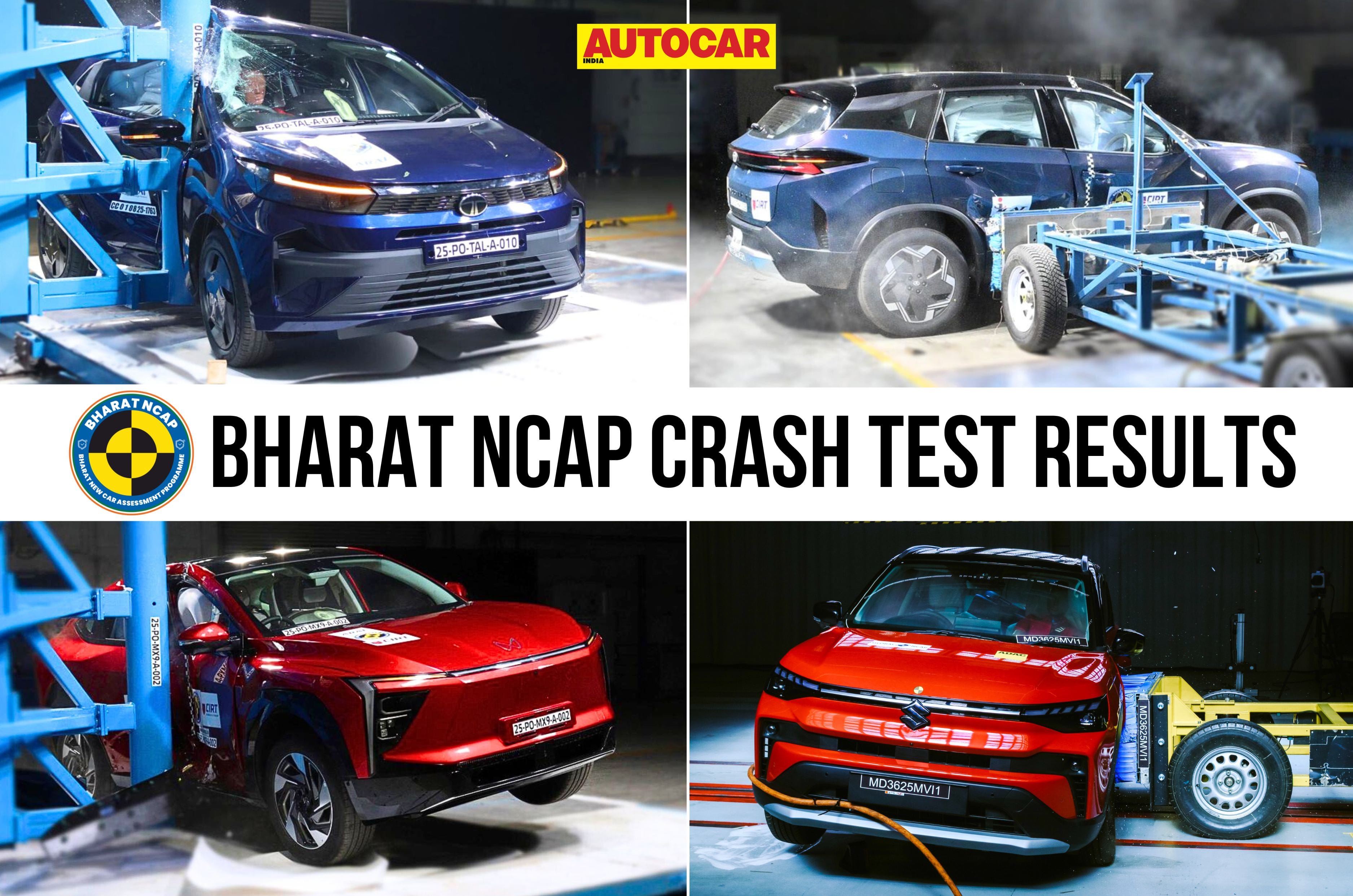 Every Car Tested By Bharat NCAP So Far | Autocar India