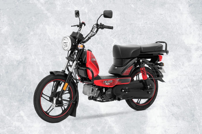 TVS XL 100 Heavy Duty launched with alloy wheels | Autocar India