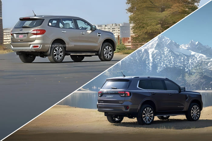 Ford Endeavour price, old vs new, design, features, engine options ...