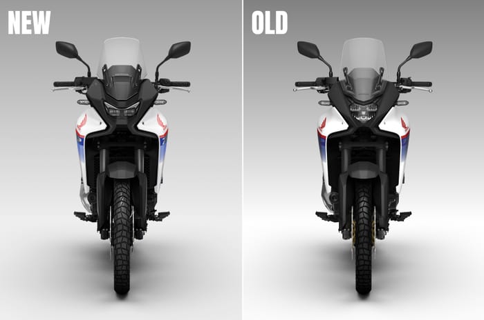 Honda Transalp 750 old vs new: small changes and same price | Autocar India