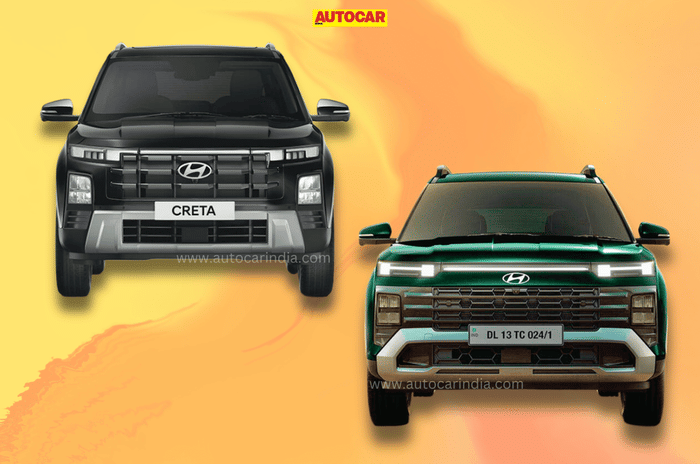 Hyundai Alcazar facelift, comparison with Creta, exterior, interior ...