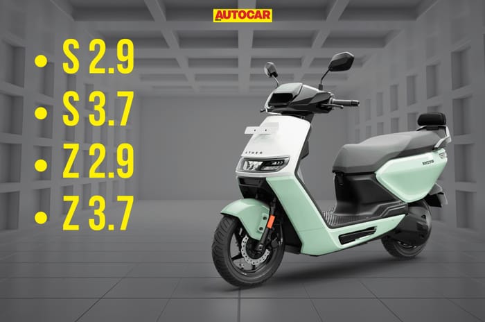Ather Rizta: price and variants explained | Autocar India