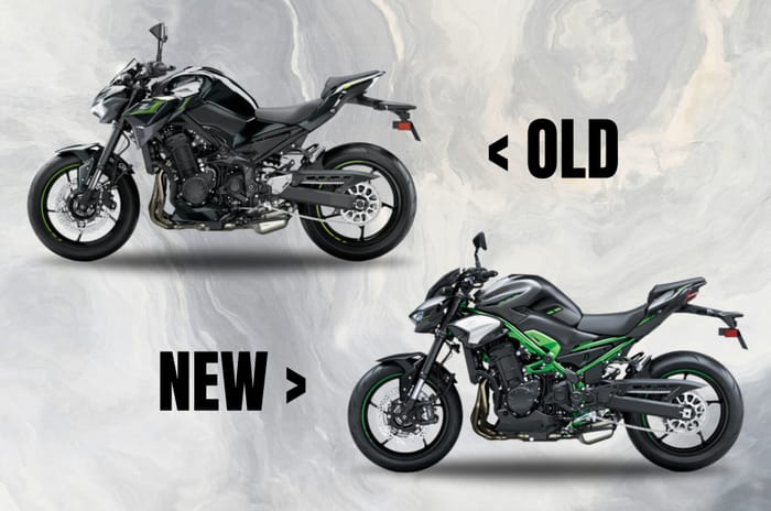 Kawasaki Z900 old vs new: more features and new style | Autocar India