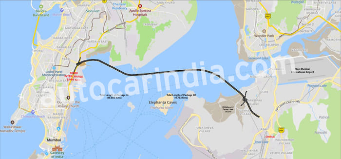 Atal Setu, Mumbai Trans Harbour Link, MTHL drive, Mumbai, Ulwe, Navi ...