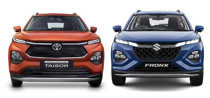 Toyota Taisor vs Maruti Suzuki Fronx: price, features, comparison ...