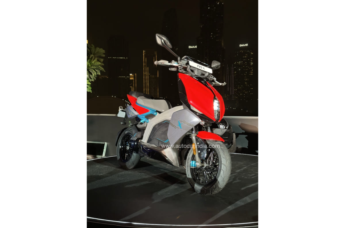 TVS X price, display, design, battery, performance - Introduction ...