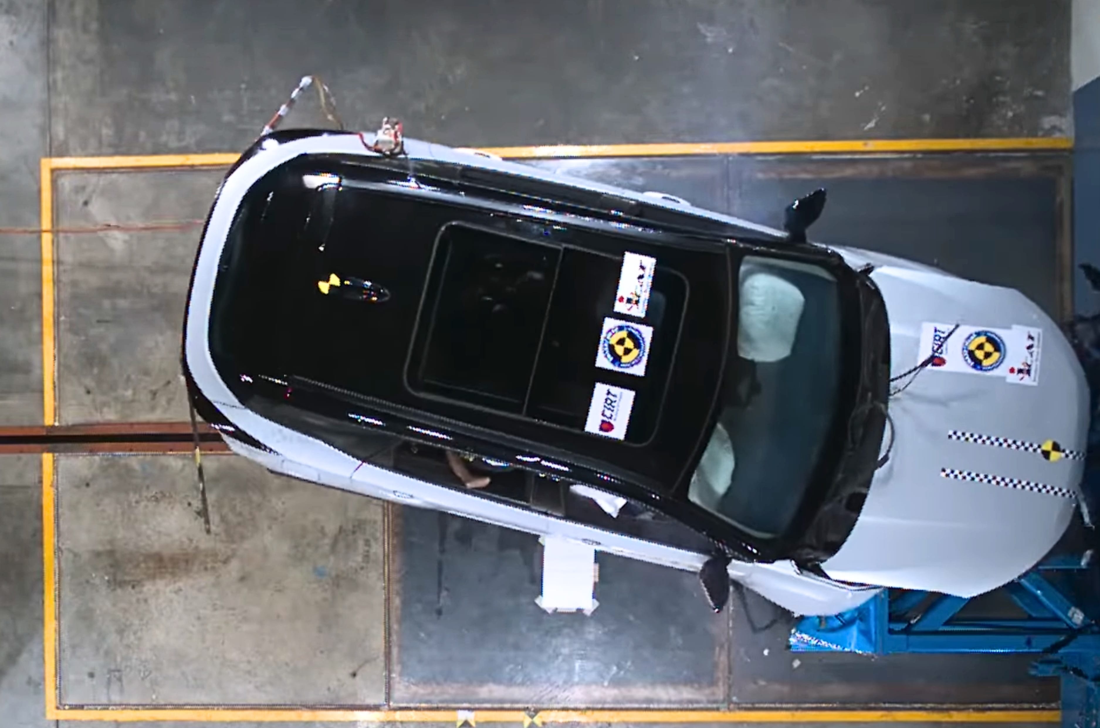 Tata Harrier EV crash test image gallery | Autocar India