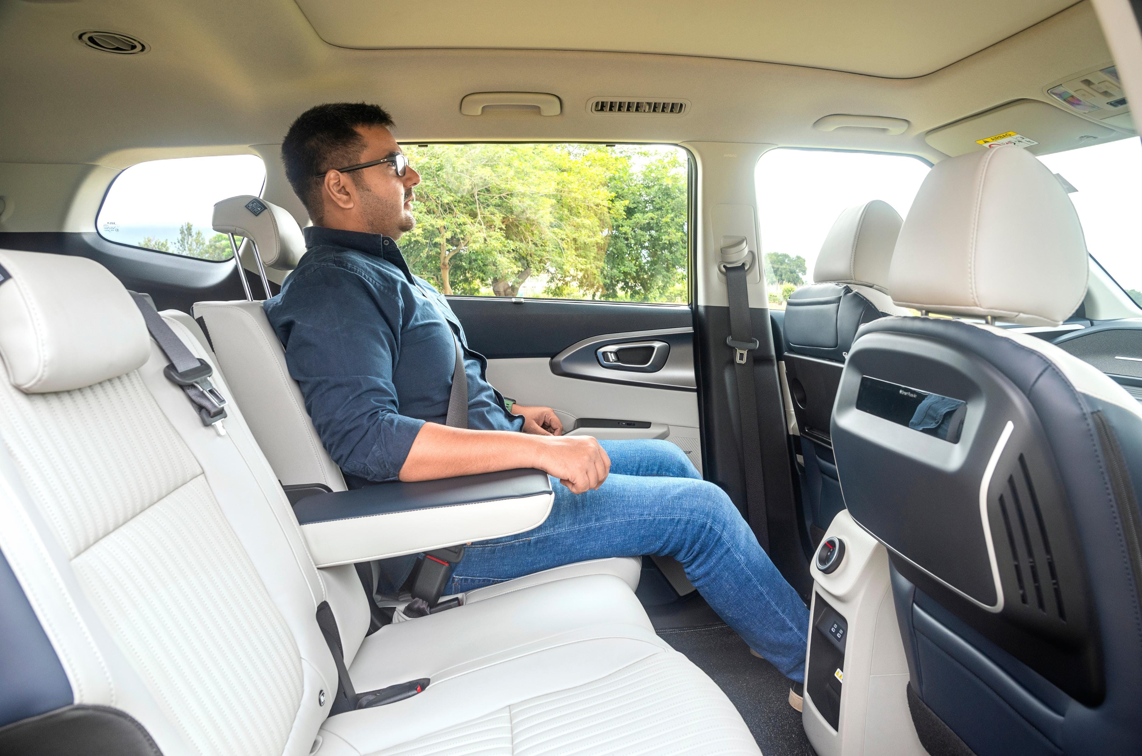 Kia Carens Clavis EV interior seating and features gallery | Autocar India