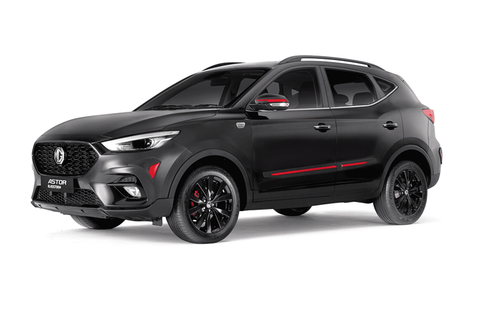 MG Hector Snowstorm, Astor Blackstorm, special edition SUVs, all black ...