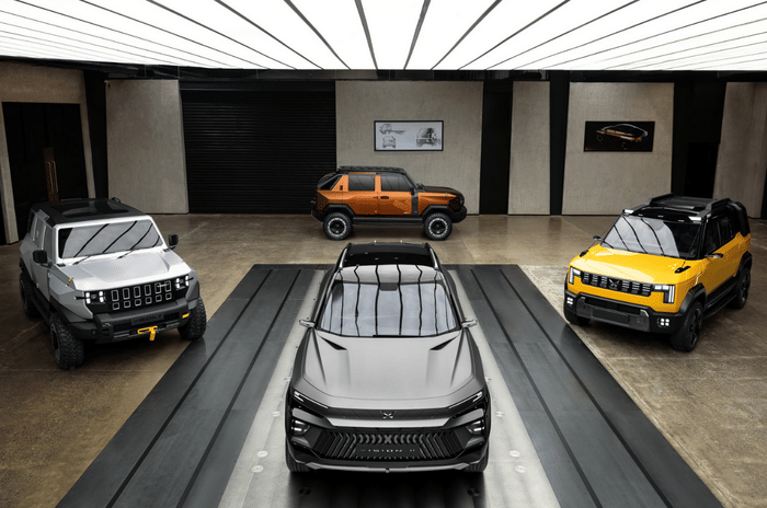 Mahindra unveils all new platform with four SUV concepts | Autocar India