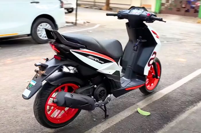 New Aprilia SR 175 starts reaching dealerships ahead of July launch ...