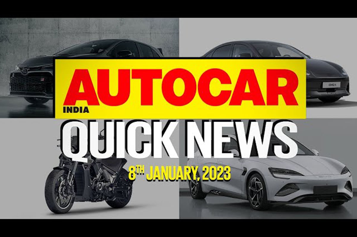 Autocar India Quick News video: January 8, 2023 | Autocar India