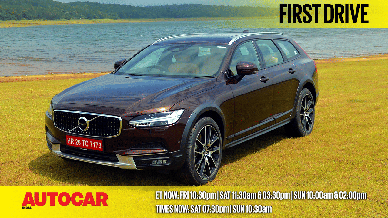 2017 Volvo V90 Cross Country first drive video review, interior ...