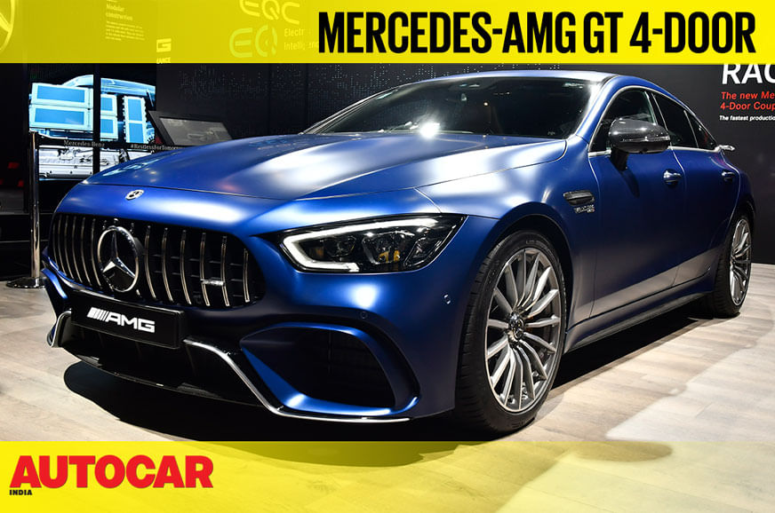 Auto Expo 2002: Mercedes-Benz AMG GT 63S 4-door Coupe first look video ...