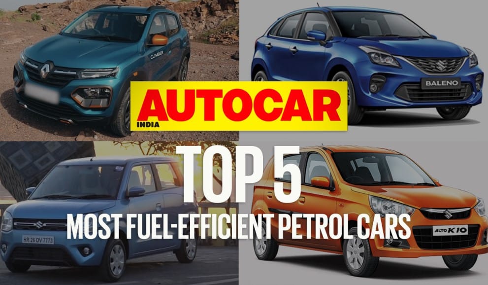 Top 5 Most Fuel-Efficient Petrol Cars in India in 2020 as rated by ARAI ...