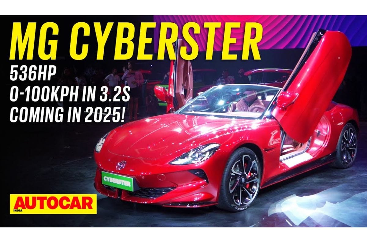 MG Hector, MG Cyberster, exterior design, interior, specs, range and ...
