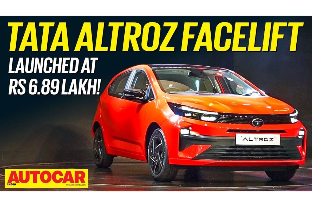 2025 Tata Altroz facelift walkaround video - Introduction | Autocar India