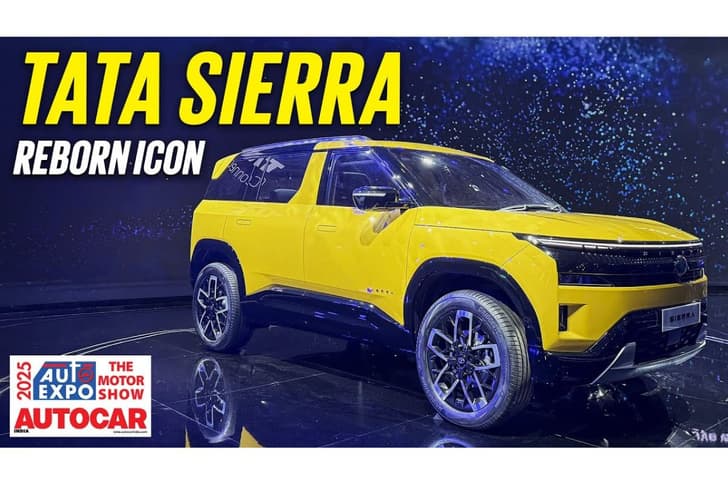 Tata Sierra Auto Expo 2025, walkaround video, exterior, interior ...