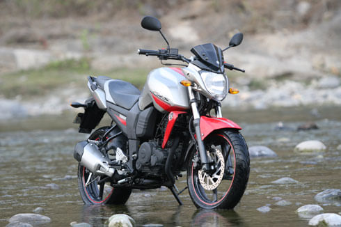 Yamaha Fz White With Red