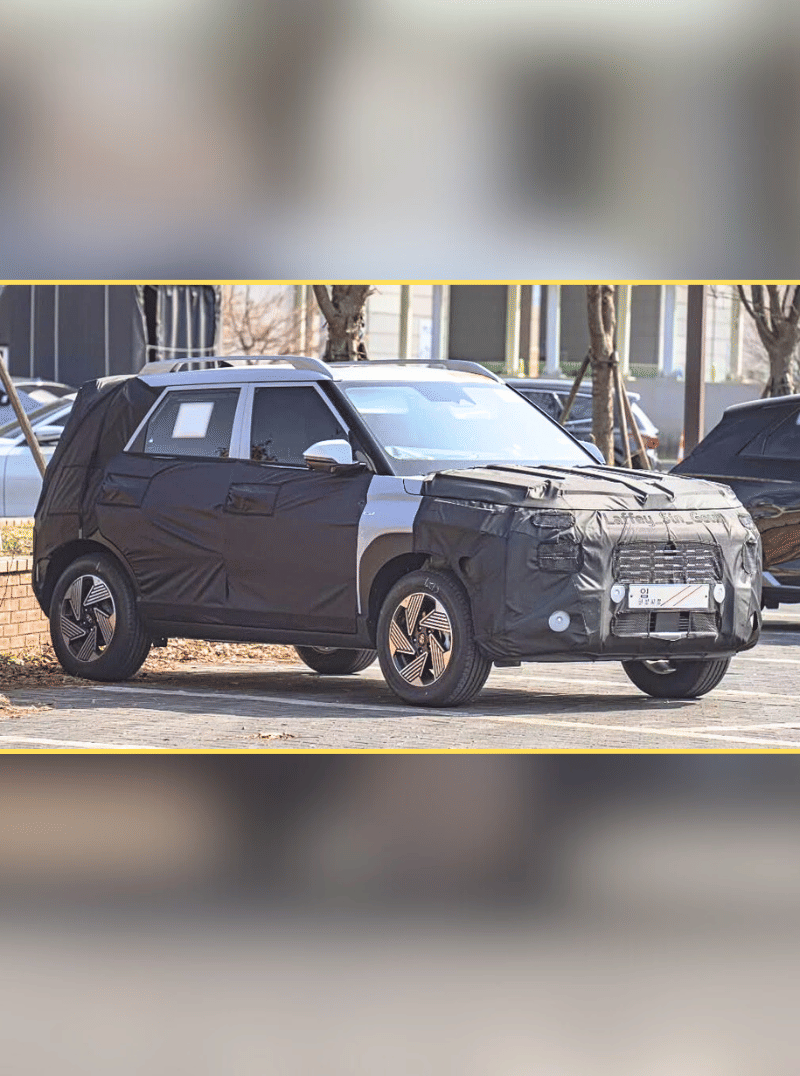 Next-gen Hyundai Venue spied | Autocar India