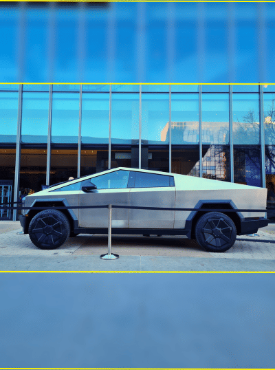 Tesla Cybertruck in real life pictures | Autocar India