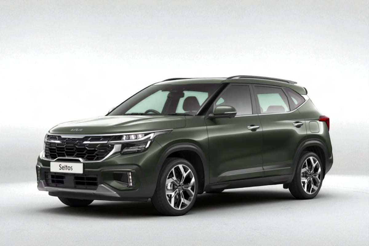 Kia Seltos Pewter Olive – Check Pewter Olive Price & Images | Autocar India